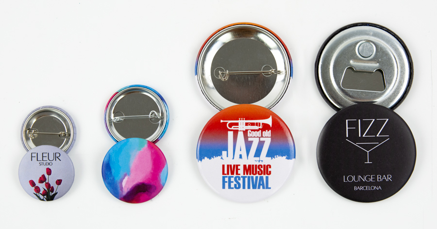 Personalised badges with your logo | Camaloon