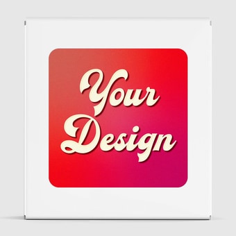 Personalised square stickers | Camaloon