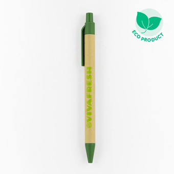 Personalised biros with paper barrel